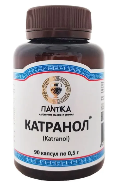 Купить Катранол (жир печени акулы катран), 90 капсул по 500 мг, Пантика ...
