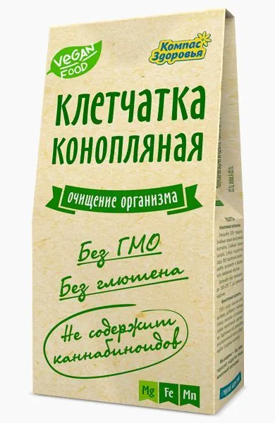 Купить Клетчатка конопляная 150 г, Компас Здоровья - отзывы цена инструкция