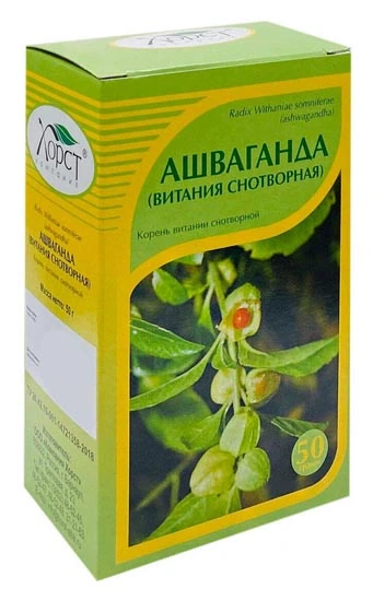 Купить Ашваганда, корень (витания снотворная) 50 г. | цена отзывы ...